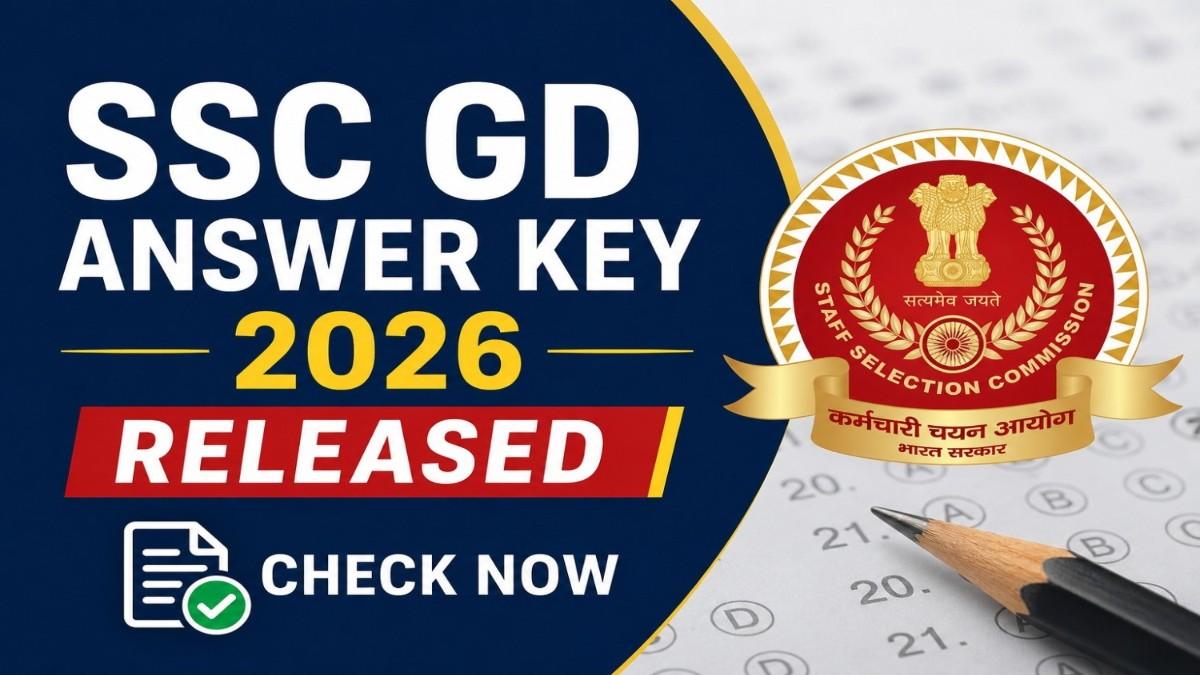 SSC GD Constable Answer Key 2026 Out, Download Response Sheet PDF